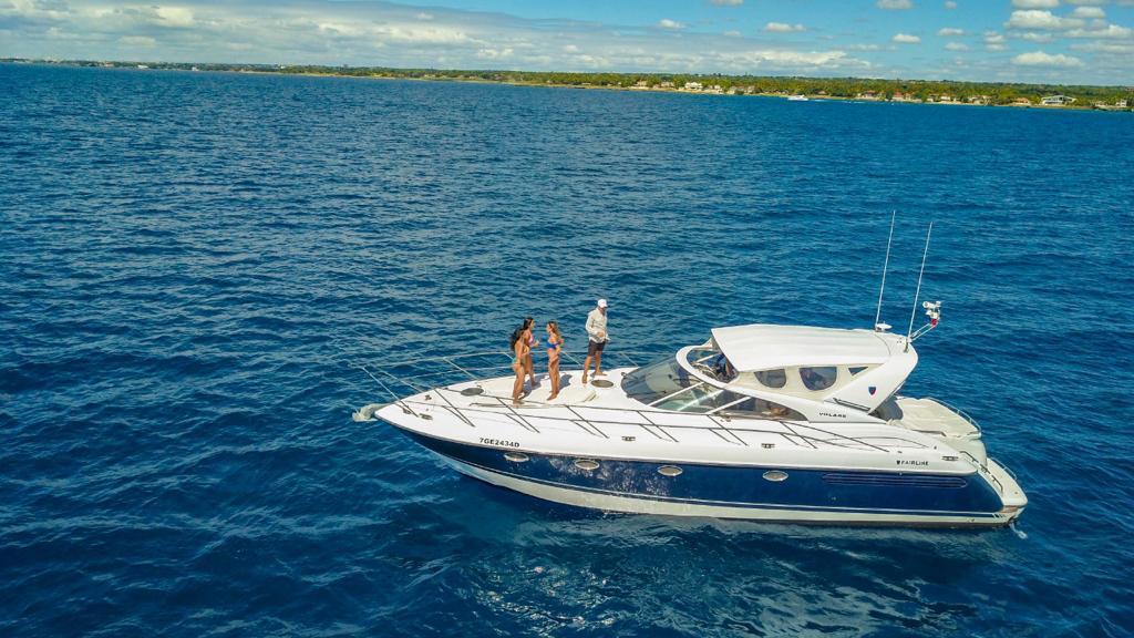 Saona Island Tour on a 43ft Yacht - Volare 43